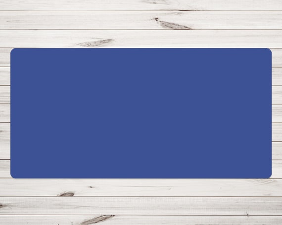 Blue Desk Mats on Top of Desks Navy Desk Accesories Royal - Etsy
