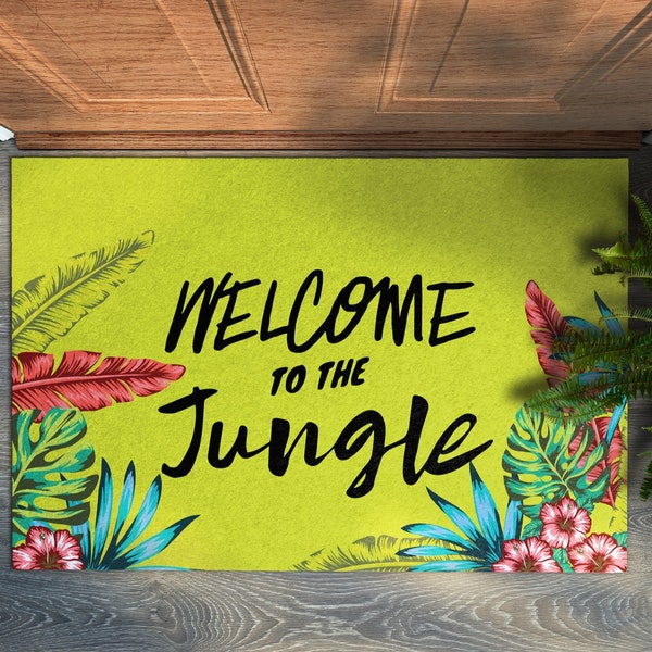 Jungle Doormat - Etsy