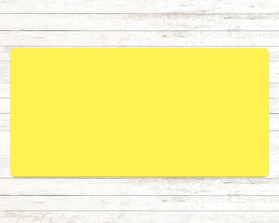 Lemon Desk Mat, Yellow Keyboard Mat, Tulip Yellow Desk Mat Gaming ...
