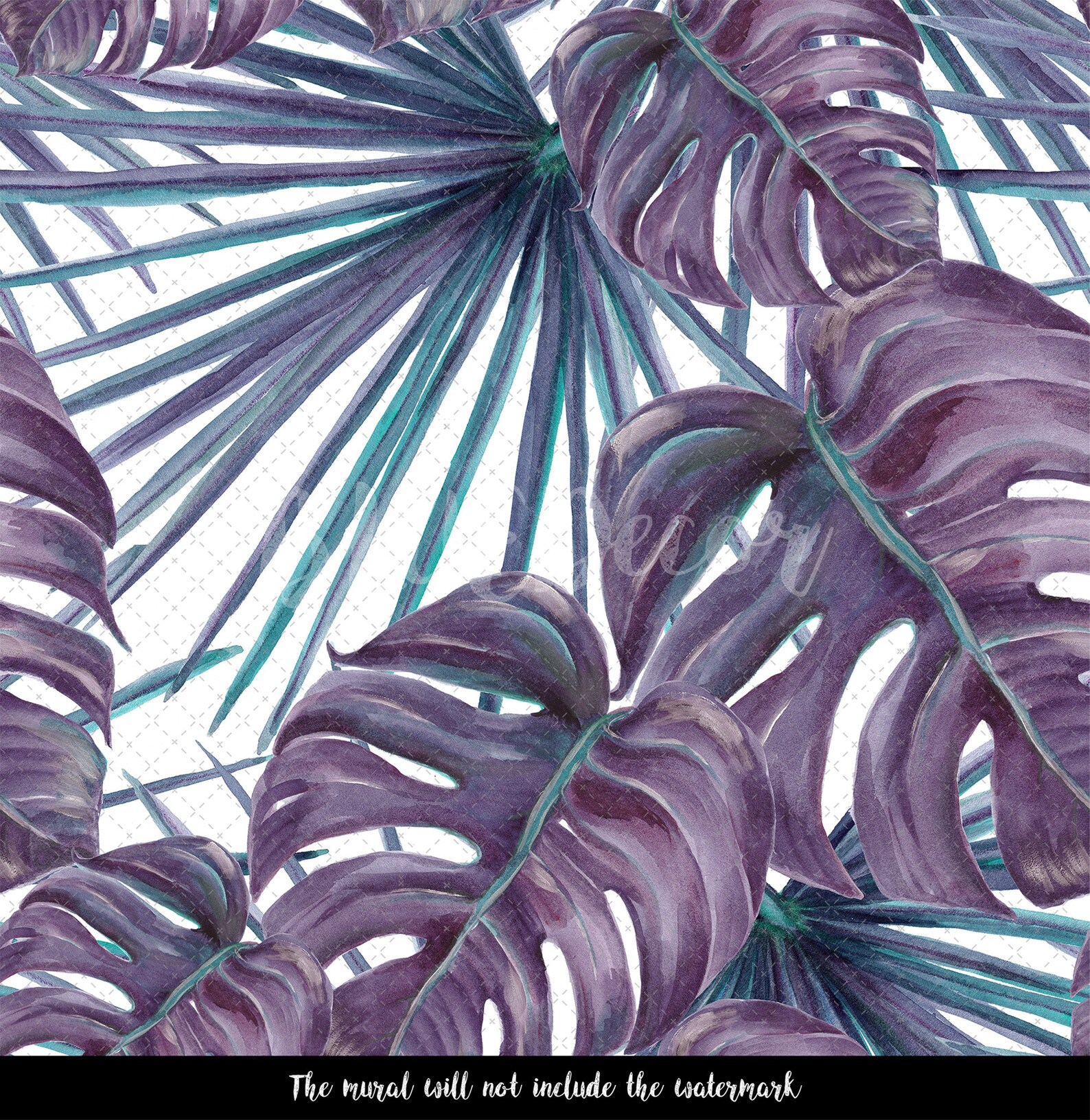 Exotic Plants Removable Wallpaper Wall Covering Traditional - Etsy