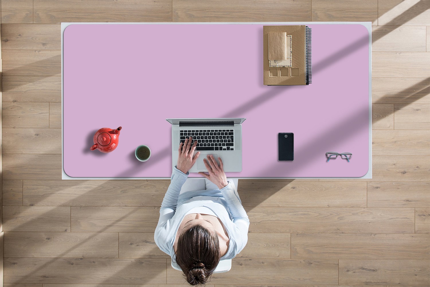 Lilac Desk Pad Purple Gaming Room Decor Orchid Desk Mat | Etsy