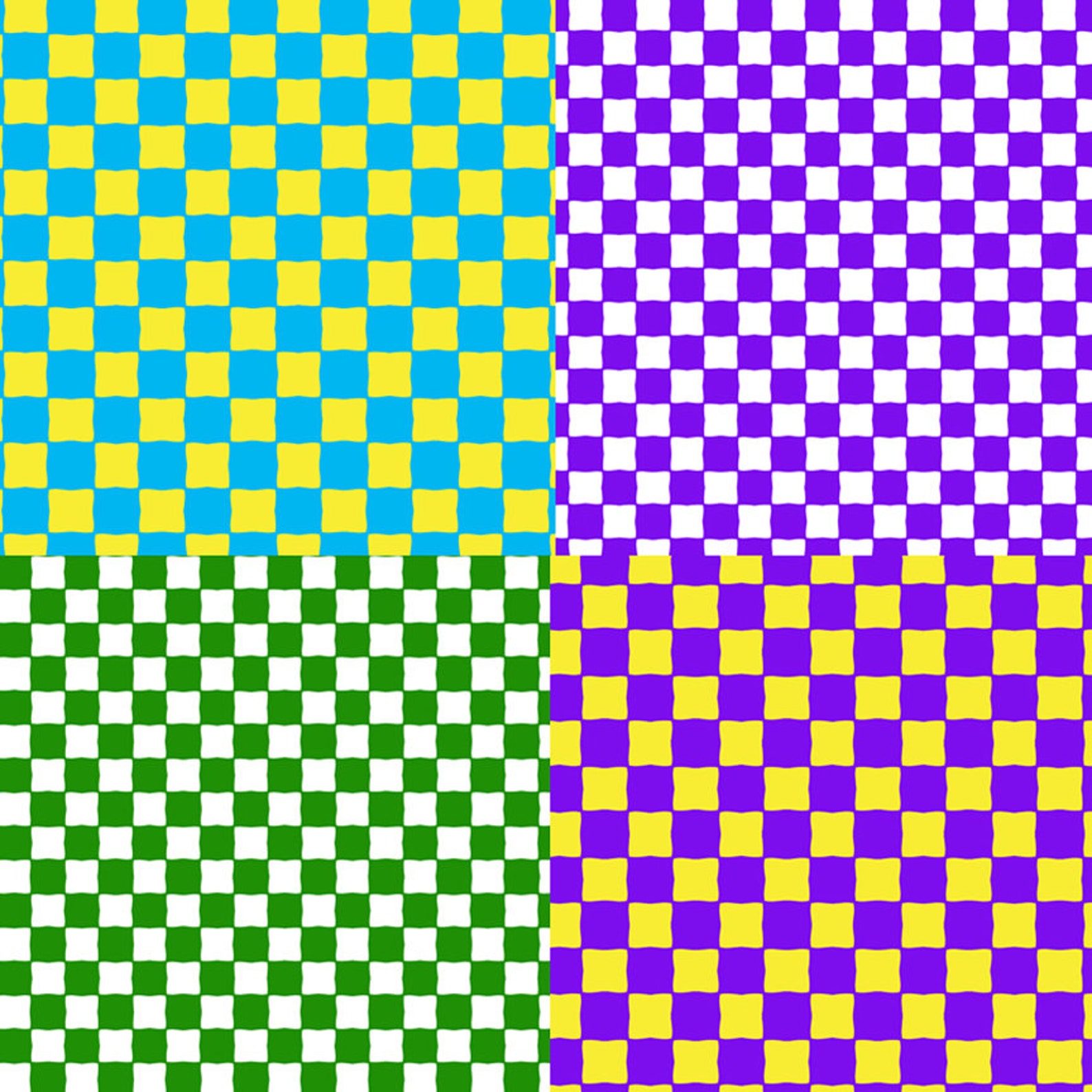 Square Checker Pattern Digital Paper - Etsy