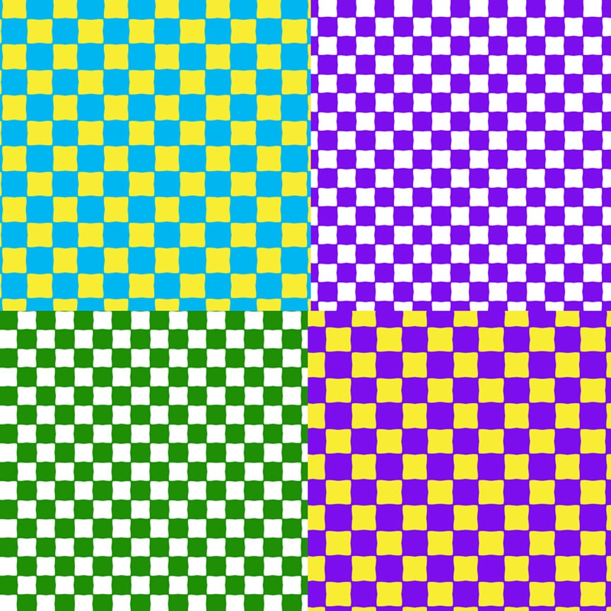 Square Checker Pattern Digital Paper - Etsy