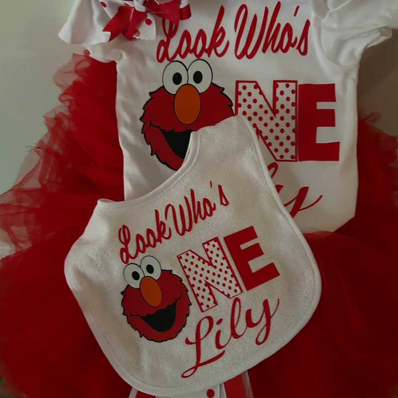 Elmo Dress - Etsy