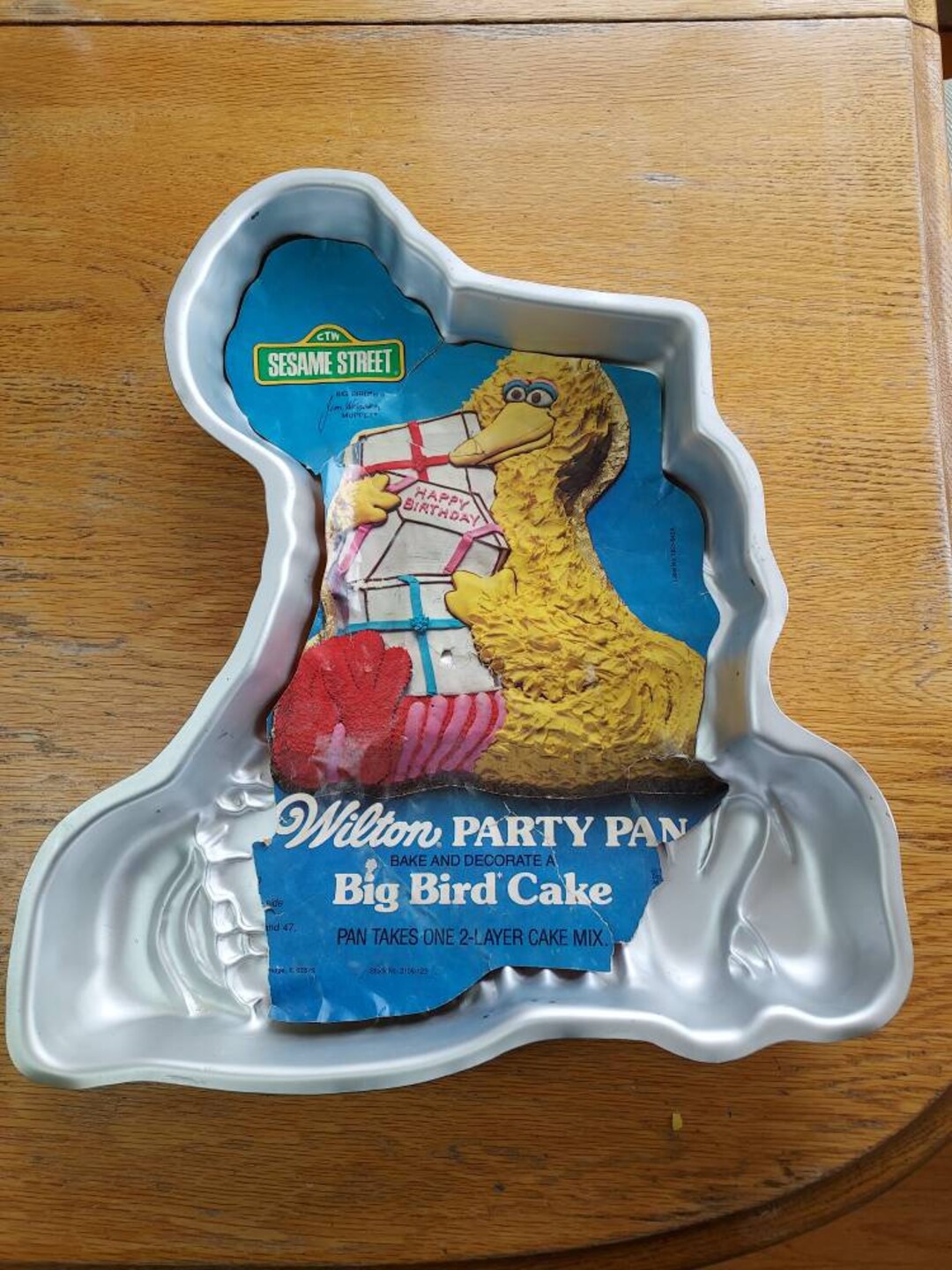 Sesame Street Big Bird Cake Pan - Etsy