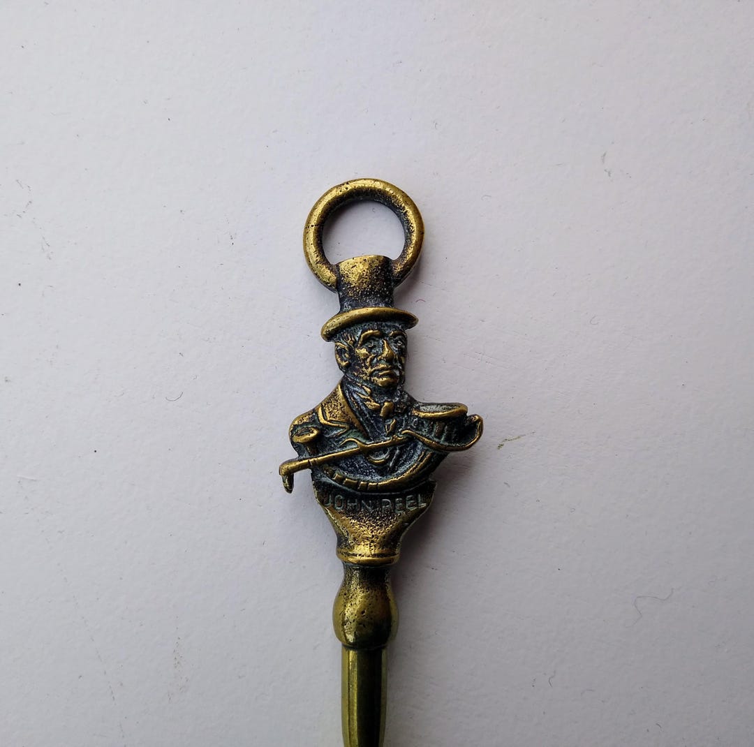 Vintage Brass John Peel Toasting Fork, Traditional Open Fire Toast ...