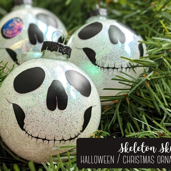 Glitter Skeletons - Etsy