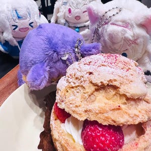 Holoen FUWAMOCO 10~12cm Mini Plushie Dress up Doll Hololive English ...