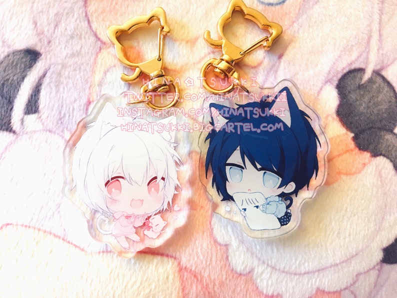 Mafumafu and Soraru Acrylic Keychain ATR After the Rain - Etsy