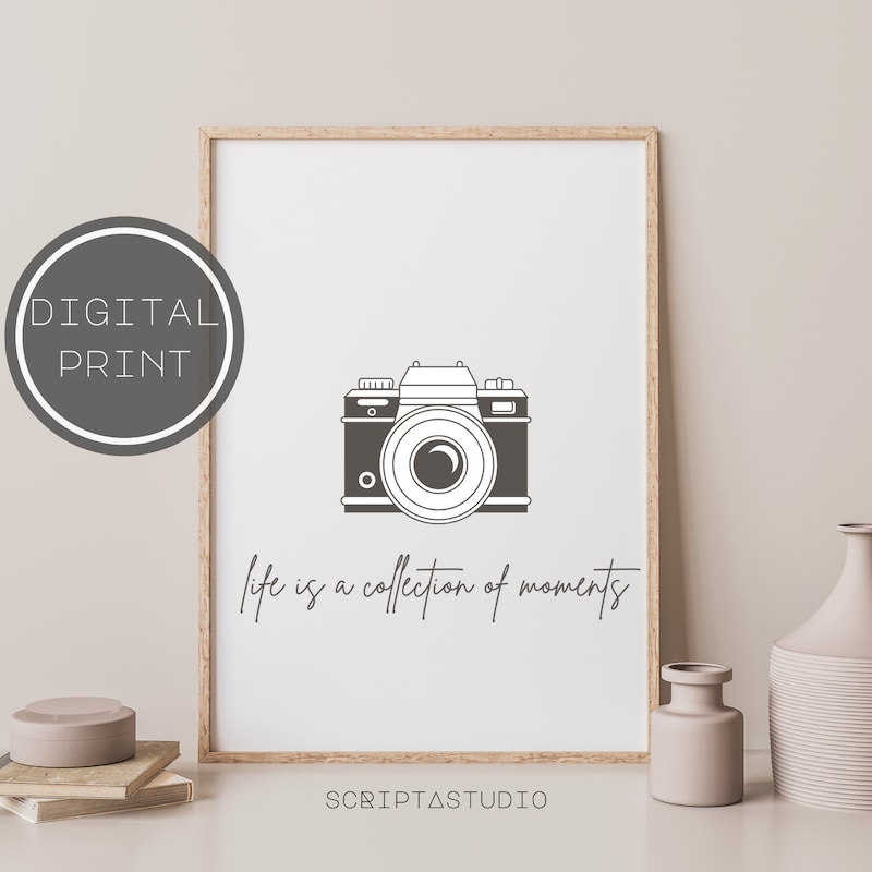 Life Quote Poster - Etsy