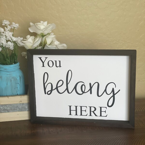 You Belong Here - Etsy
