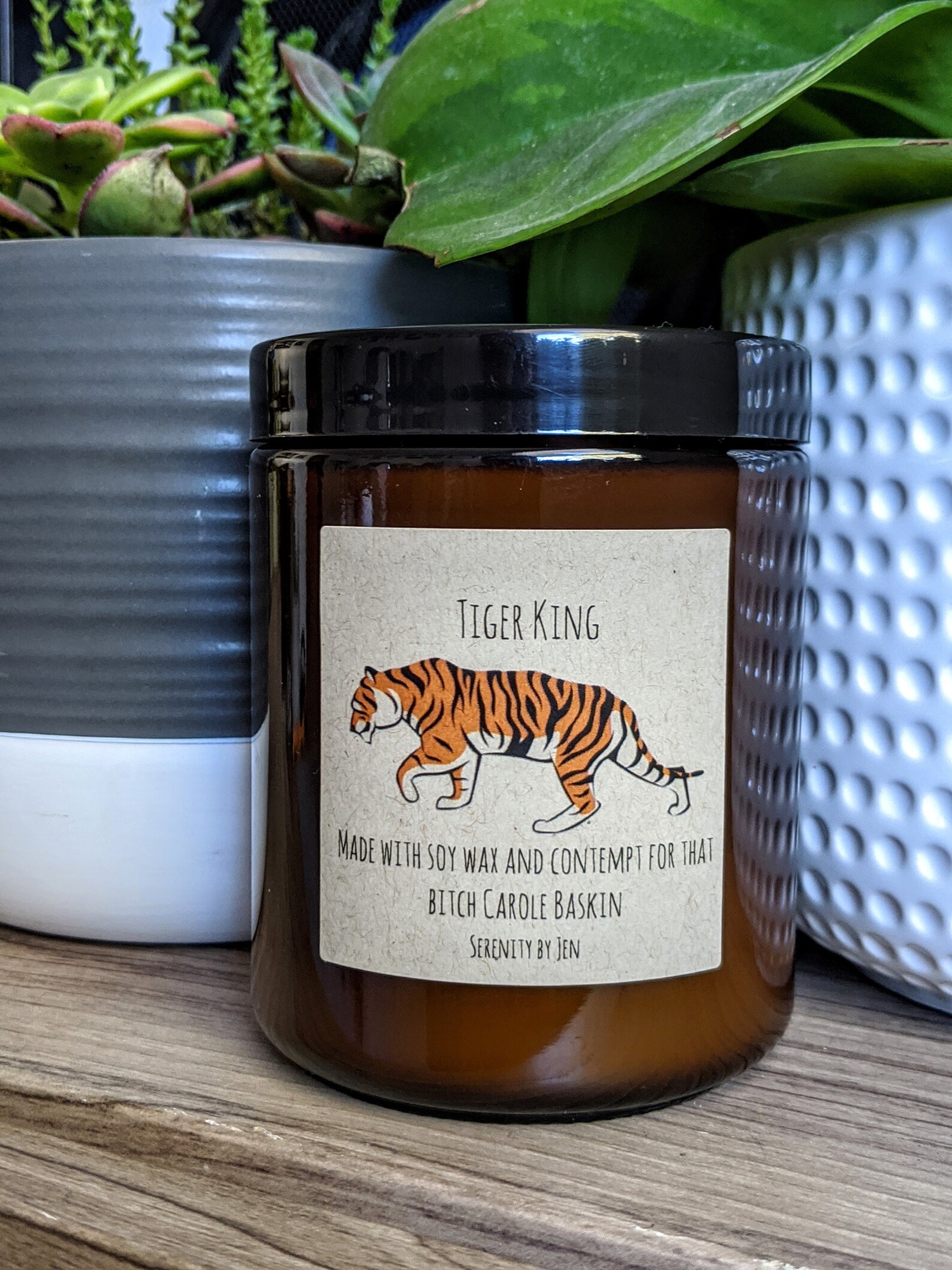 Tiger King Soy Candle - Etsy
