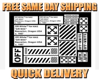 Off white stencil | Etsy