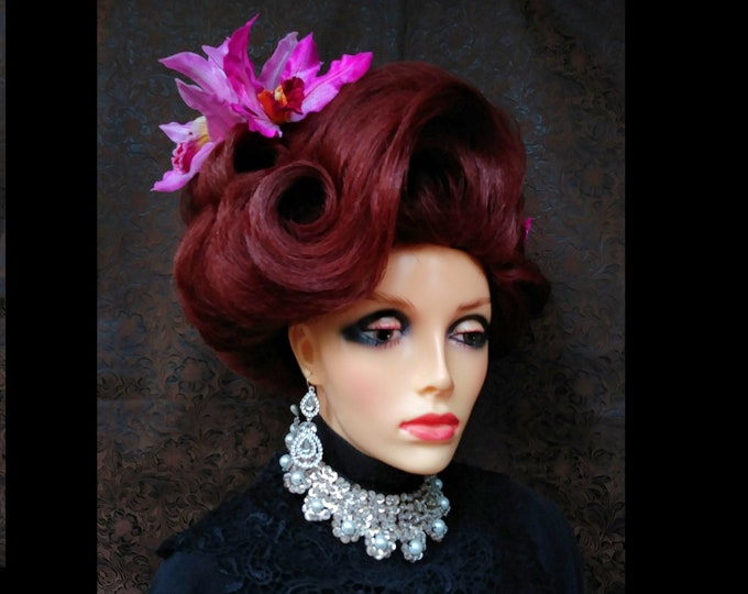 Theatrical Character Wig W976 Standard Wig Cap Mahogany - Etsy