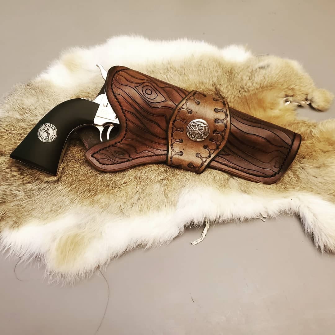 Nordic Leather Pistol Holster - Etsy