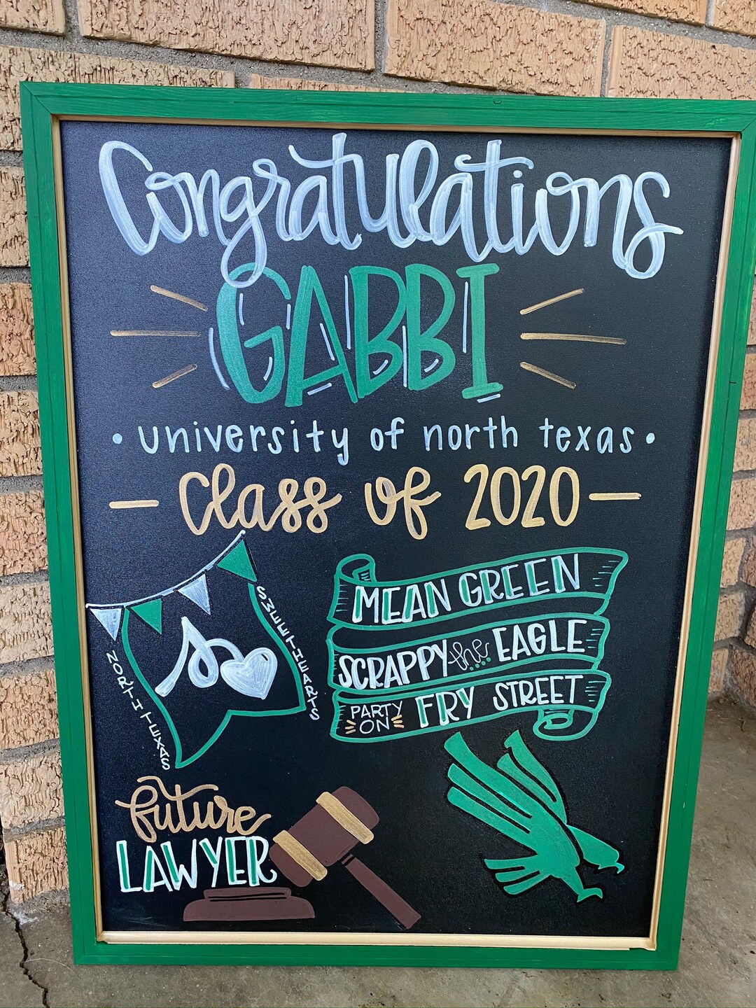 Custom Graduation Chalkboards - Etsy
