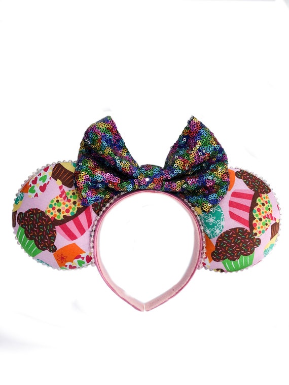 Cupcake Mouse Ears Disney Birthday Disney Ears Minnie | Etsy