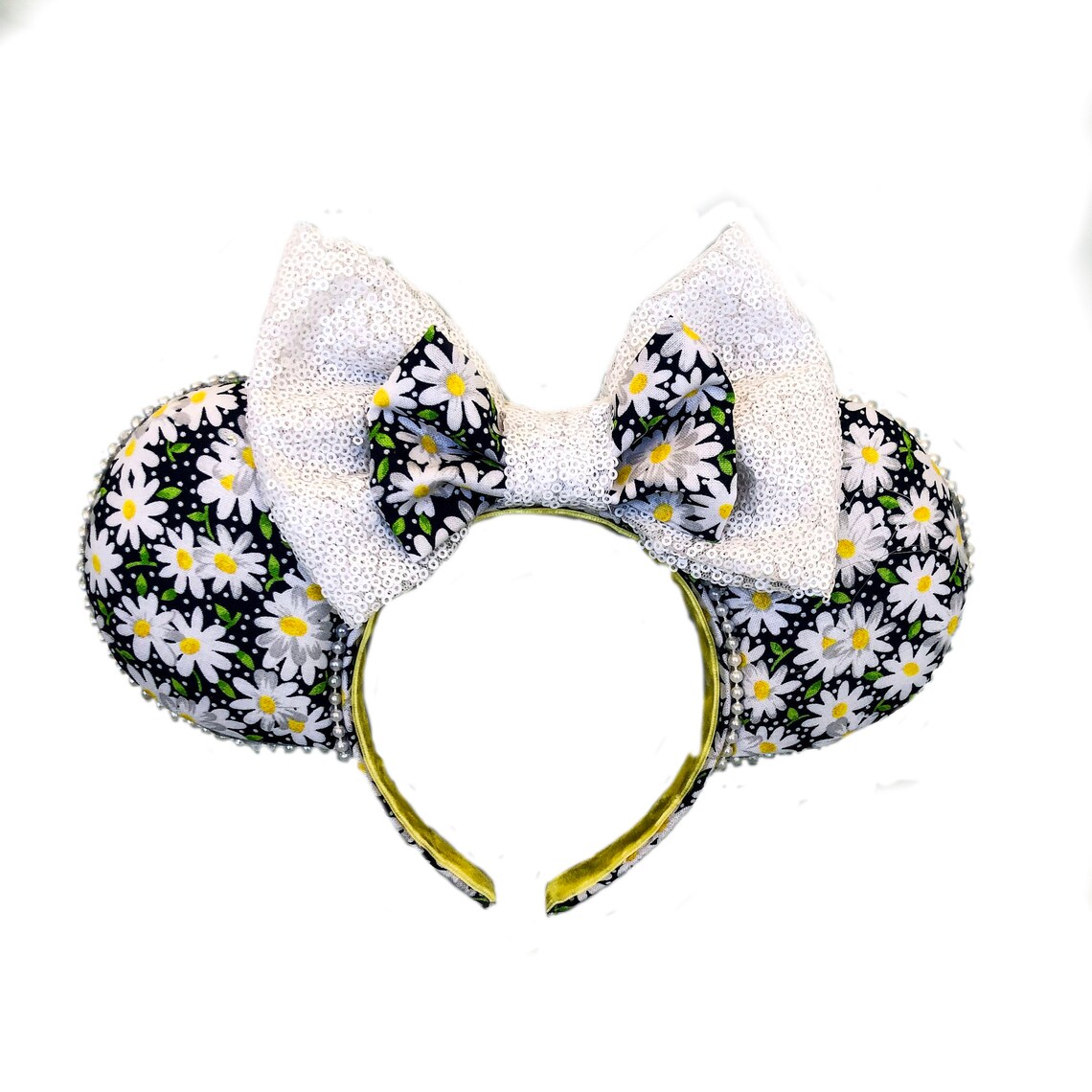 Daisy Ears. Spring Daisy Ears. Daisy Duck Ears. Free Shipping. - Etsy