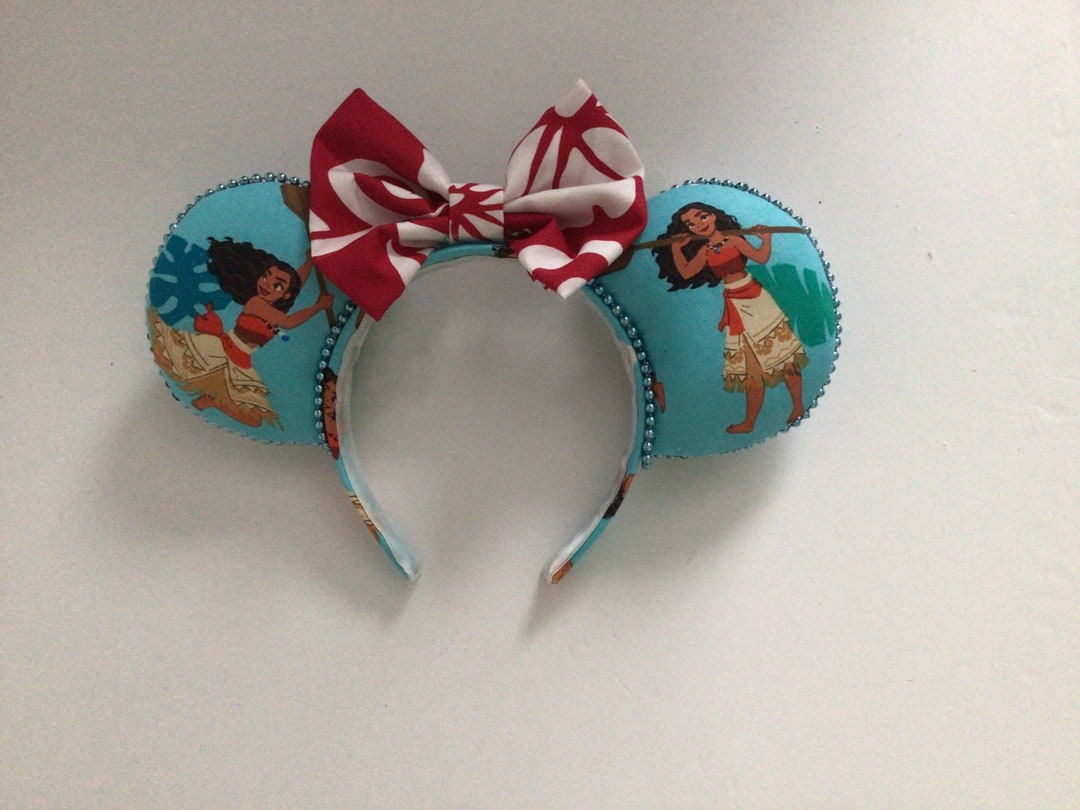 Moana Hawaiian Ears Moana Tropical Ears Disney Inspired Ears free ...