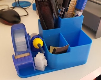 Angled Pencil Holder / Hexagonal Pencil Holder / Pen Holder / - Etsy