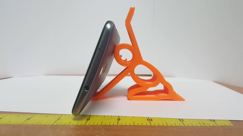 Smiling Person Phone Stand / 3D Printed - Etsy