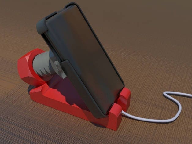 SCREW AND BOLT Adjustable smartphone holder / 3D Printed | Etsy