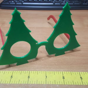 Christmas Tree Glasses / 3D Printed - Etsy