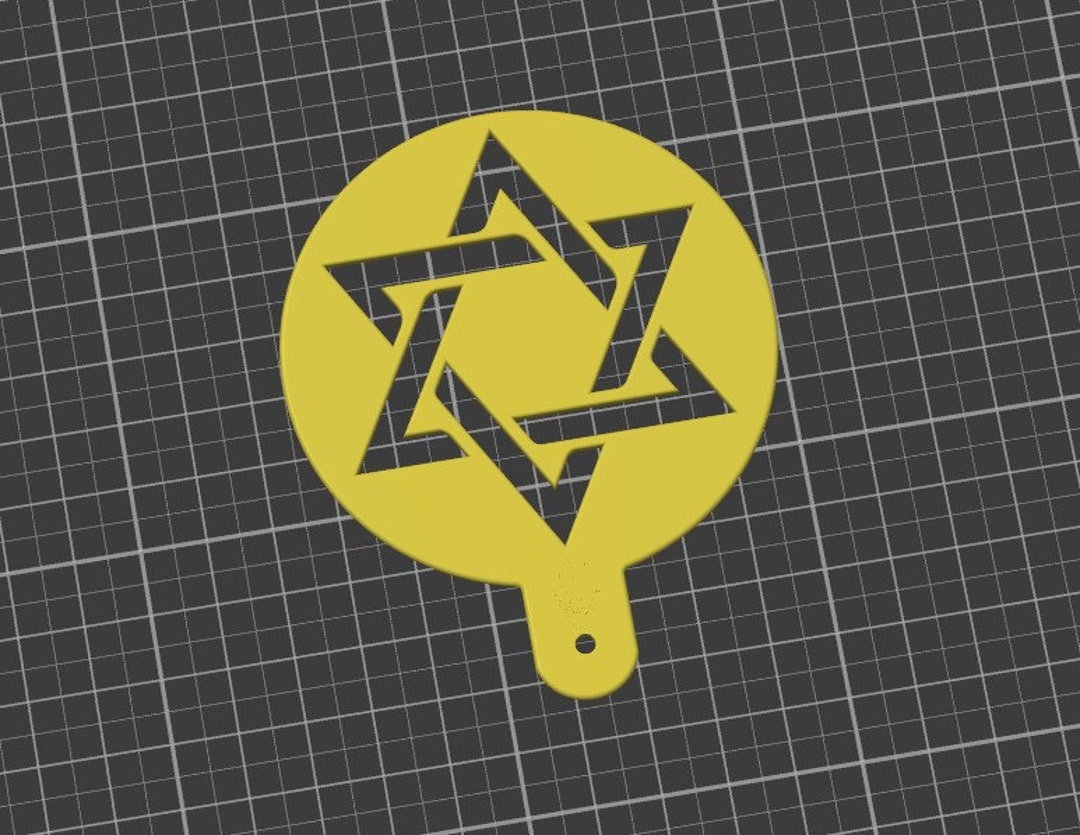 Jewish Star of David Stencil/ Coffee/ Cake/ Bread/ Art / Craft - Etsy