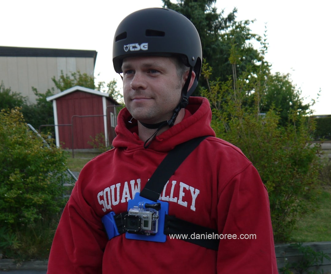 Gopro Chest Mount / Action Cam Body Harness / 3d Printed - Etsy