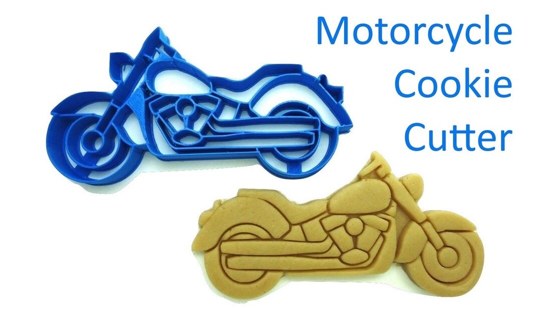 Motorcycle Cookie Cutter - Etsy