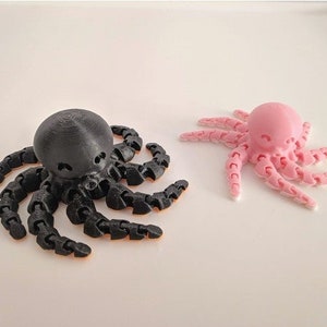 Cute Mini Octopus / 3D Printed - Etsy
