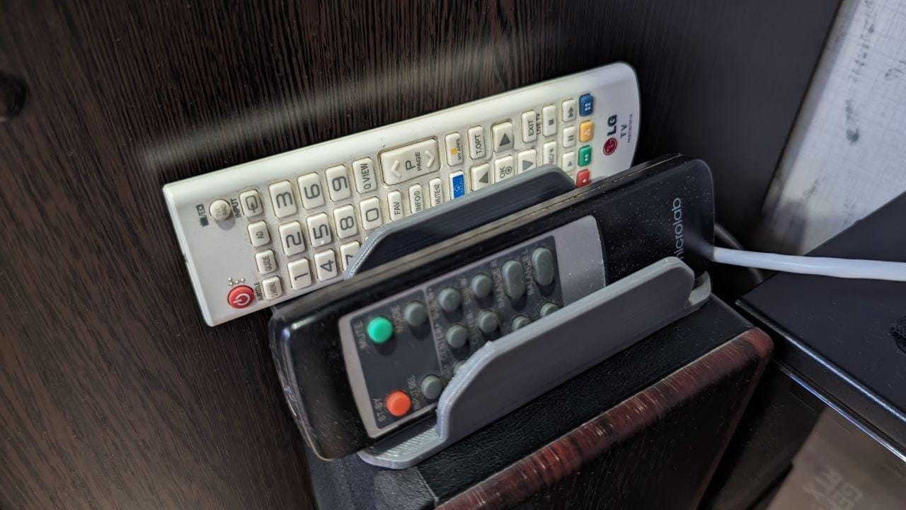 Universal Remote Control Holder - Etsy