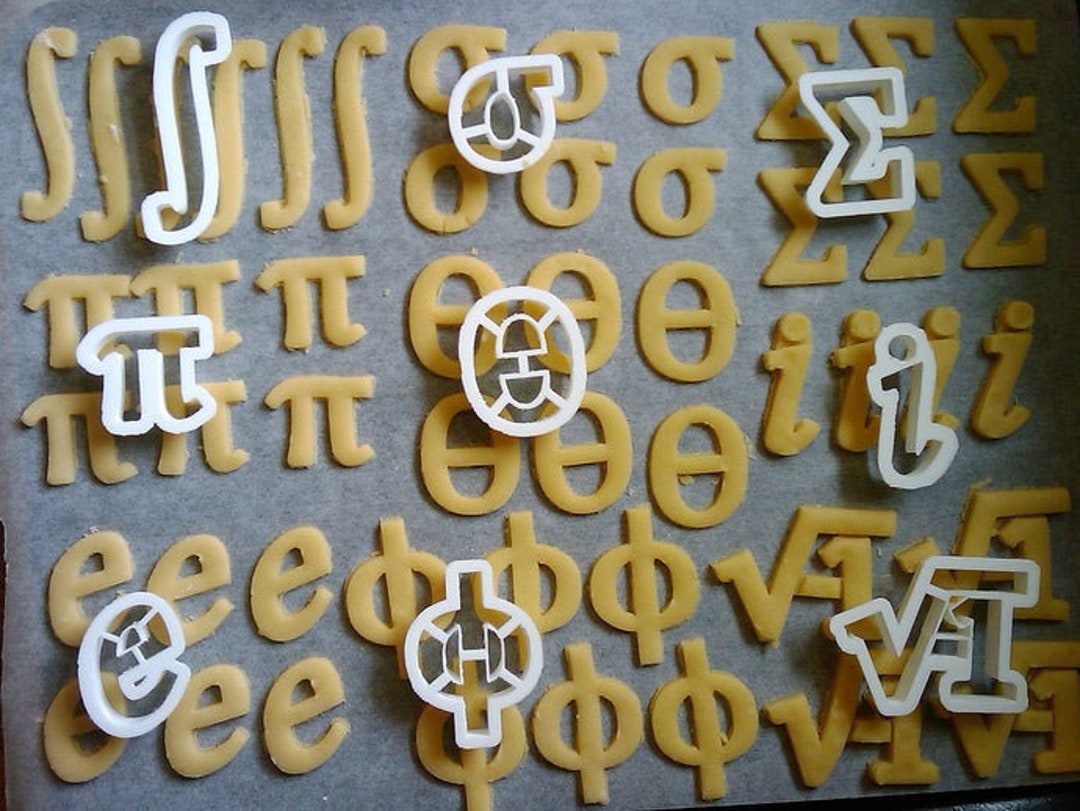 Maths Cookie Cutter Set / 3D Printed - Etsy