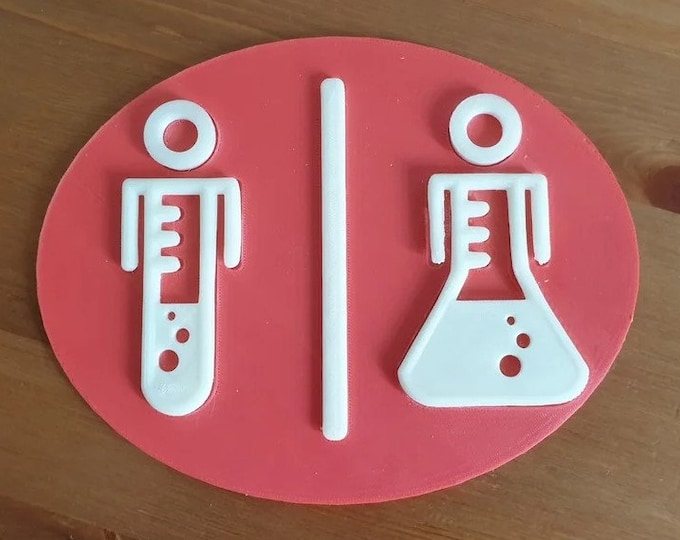 The Lab Sign Laboratory 3D Printed Sign Lab Door Sign Lab Wall Decor ...