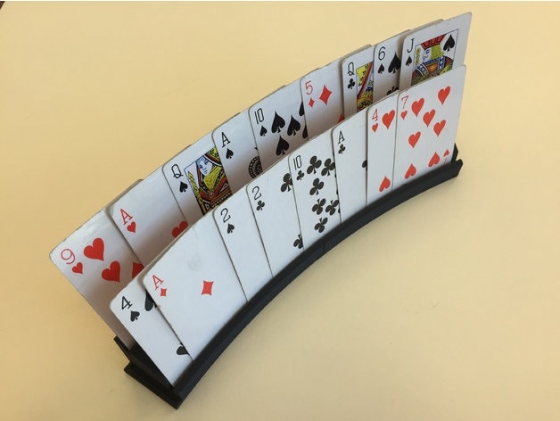 Tabletop Playing Card Holder / Playing Card Stand / Extendable | Etsy