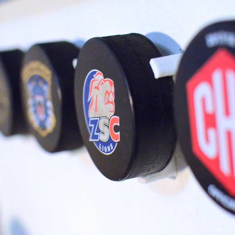 Hockey Puck Wall Mounted - Etsy UK