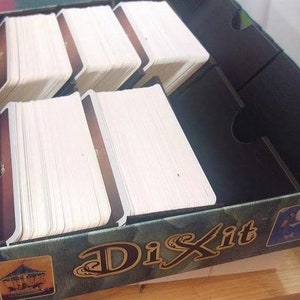 Dixit Box Insert / Game Organizer / Piece Holder - Etsy