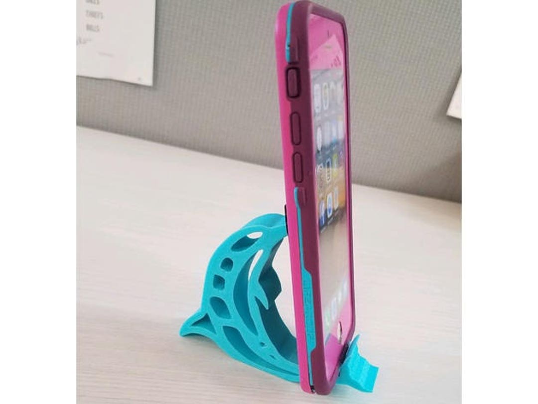 Dolphin Phone Stand Phone Holder Porpoise / 3D Printed - Etsy