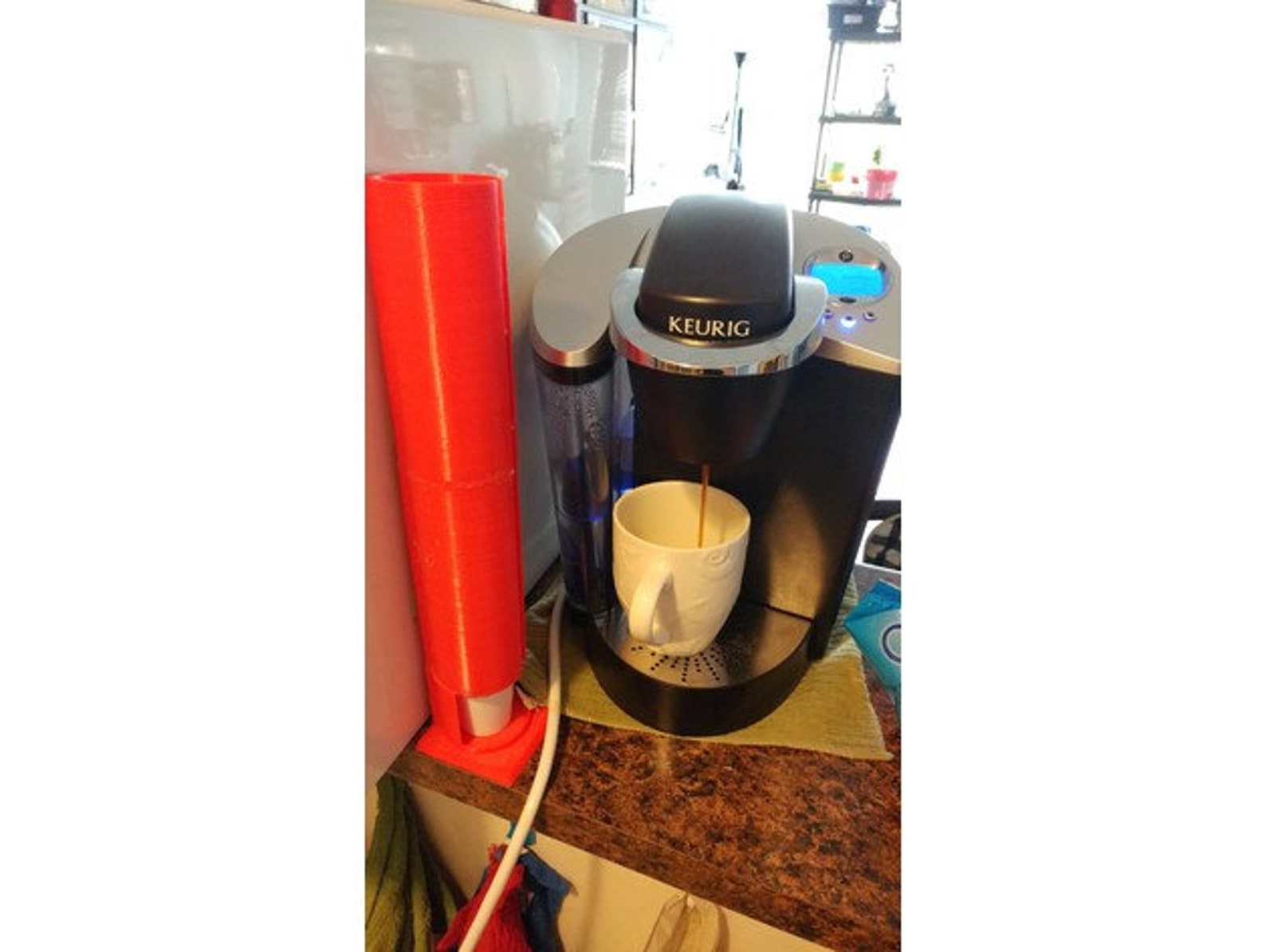 K Cup Holder Tower / Keurig Cup Storage / Coffee Pods / 3D Printed - Etsy