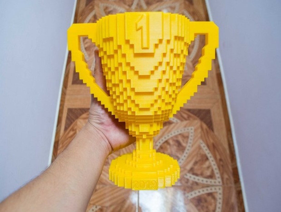 Pixel Trophy - Etsy