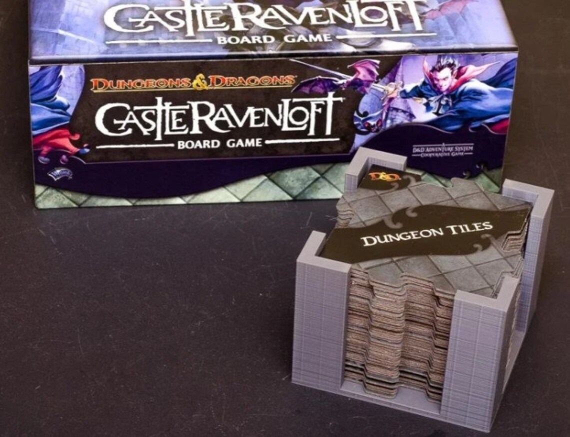 Tile Tray for Castle Ravenloft Board Game - Etsy