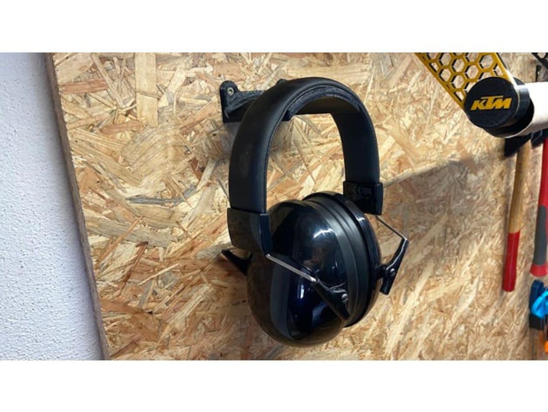 Simple Earmuff Headphones Wall Mount - Etsy