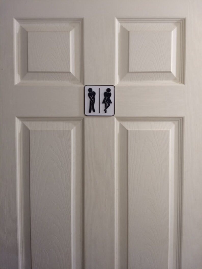 Funny Bathroom Sign / Inappropriate Sign / Restroom Sign / - Etsy Canada