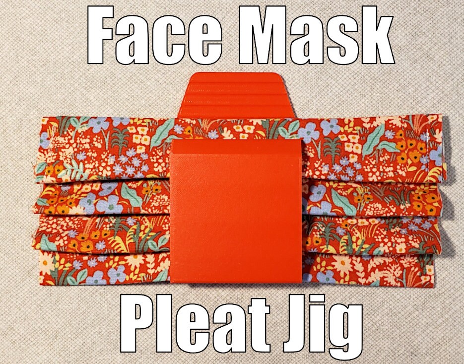 Face Mask Pleat Making Jig - Etsy