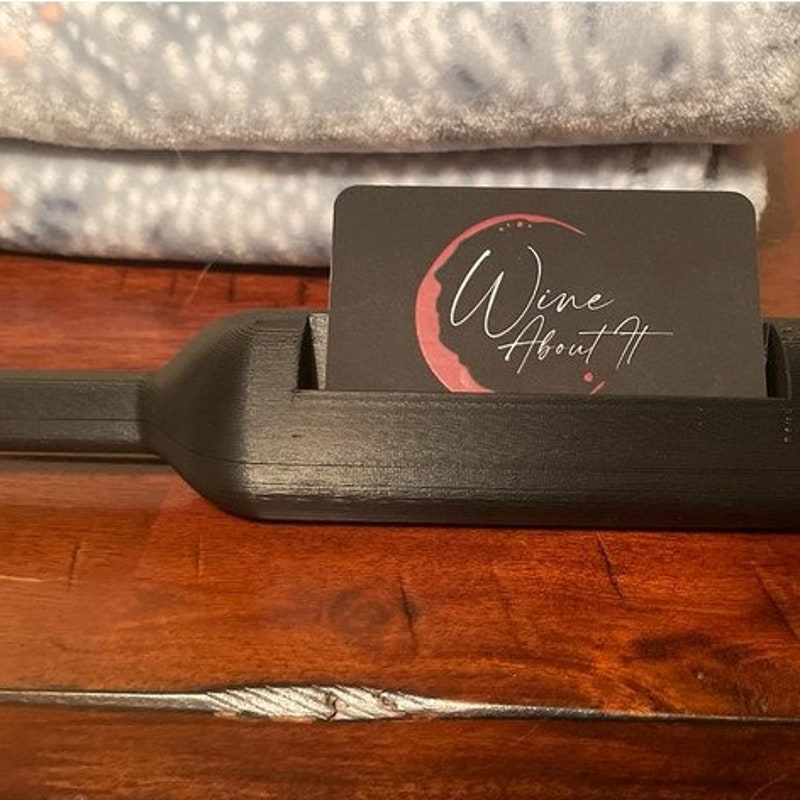 Wine Card Holder - Etsy