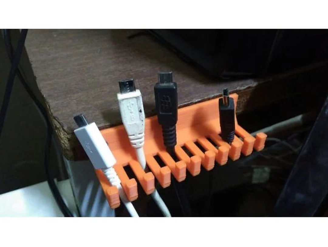 Side Mount Cable Holder / Table / Edge / Night Stand / Bedroom / Living ...