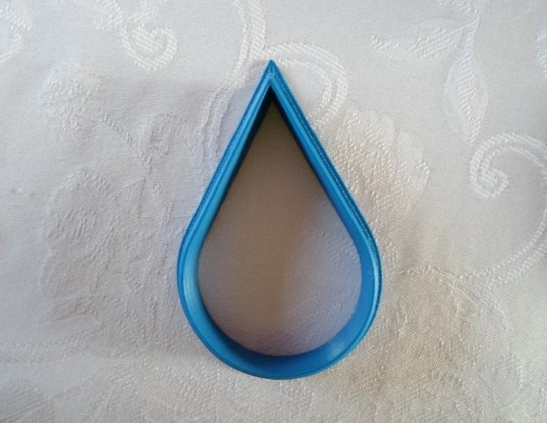 Raindrop Cookie Cutter - Etsy