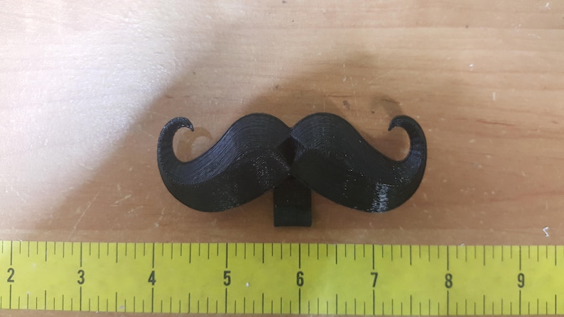 Mustache Tie / 3D Printed - Etsy