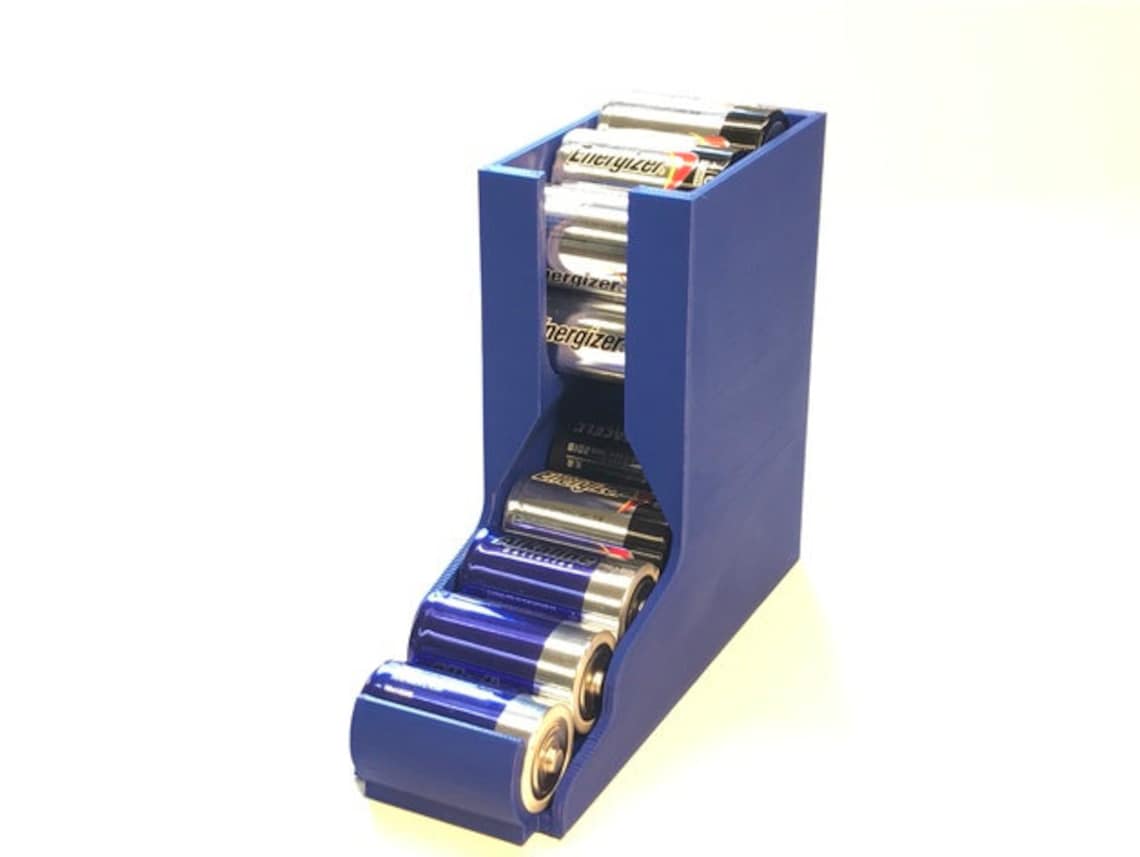 C Battery Dispenser / C Battery Holder / C Battery Organizer / - Etsy