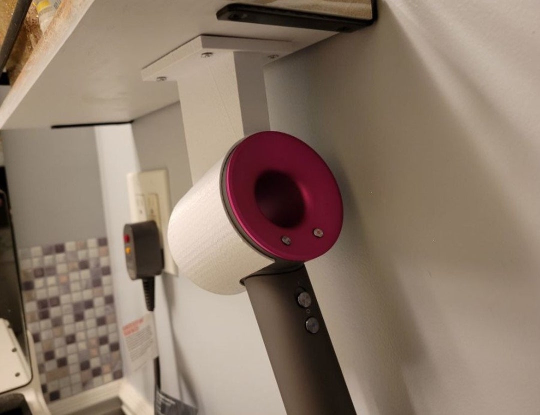 Dyson Supersonic Under Shelf Mount Holster - Etsy